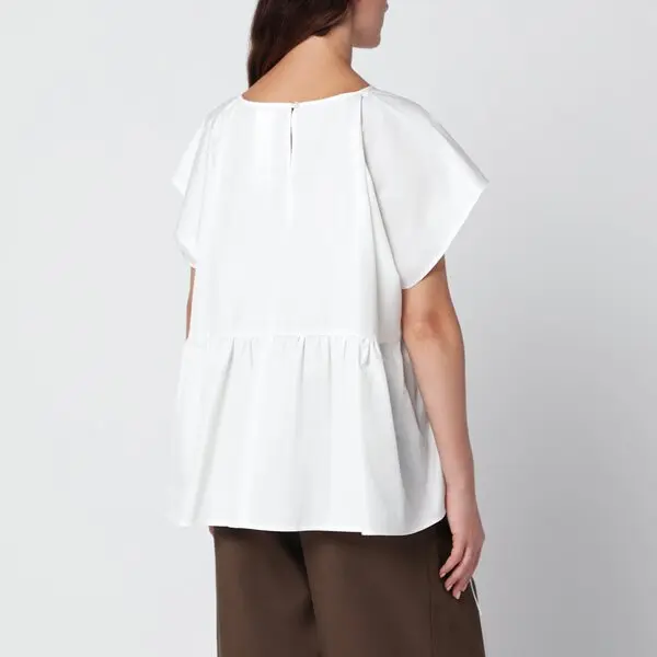 Max Mara Cotton Poplin Blouse