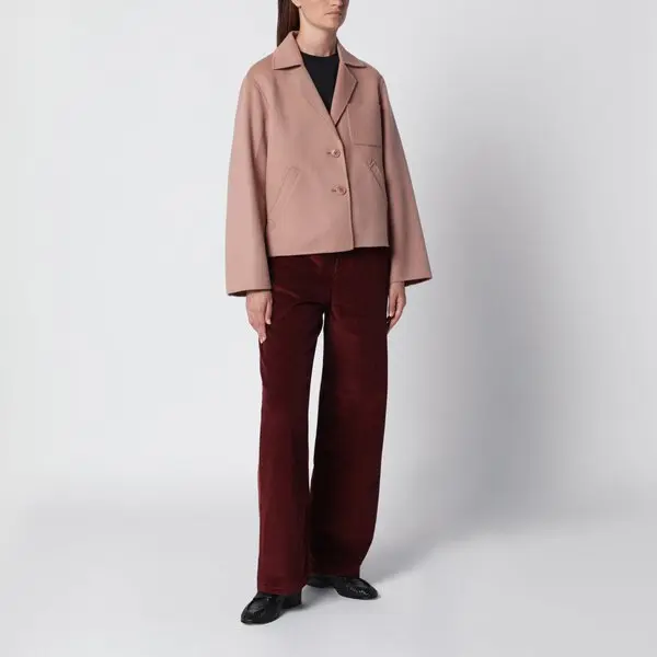Max Mara Cropped Wool Jacket