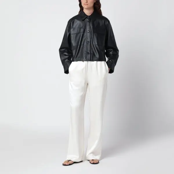 Max Mara Nappa Jacket - Black