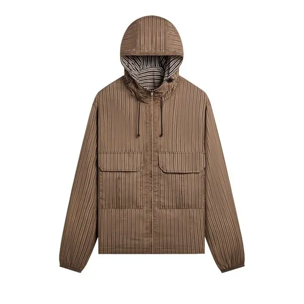 Kith Layered Stripe Raj Jacket 'gobi