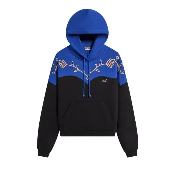Kith Heritage Filigree Braxton Hoodie 'cyclone - Blue