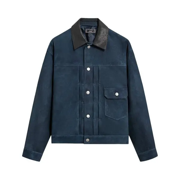 Kith Suede Alonzo Jacket Heron