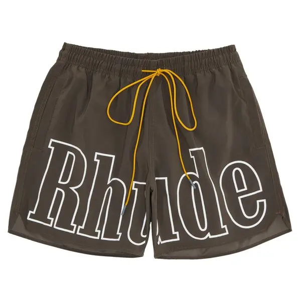 Rhude Logo Swim Trunk 'dark