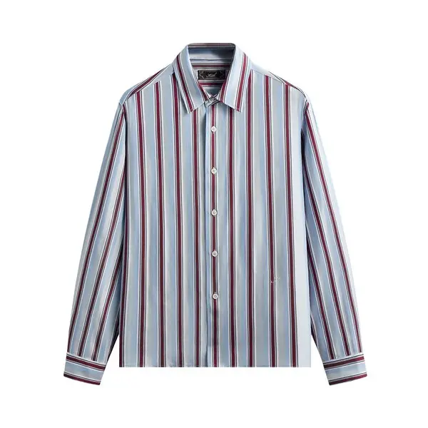 Kith Striped Jacquard Thompson Shirt 'tin