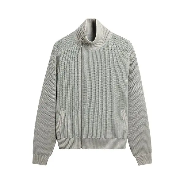 Kith Marlon Full Zip Sweater 'mist