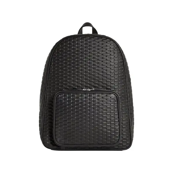 Kith Monogram Tumbled Leather Backpack
