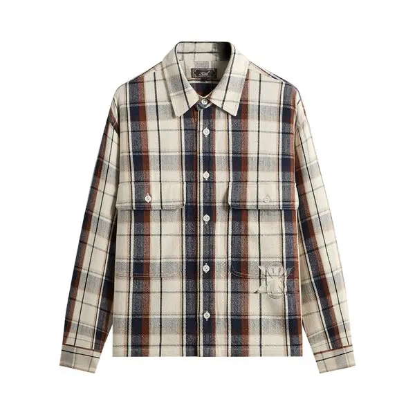 Kith Plaid Henson Buttondown Shirt 'waffle