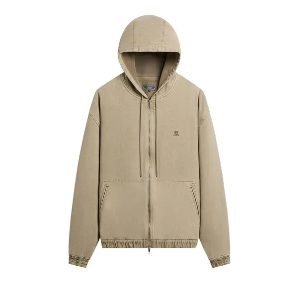 Kith Fleece Lined Denim Nyx Jacket 'folly