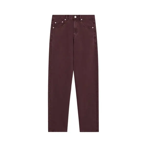 Kith Herringbone Denim Webster Chill 'rich - Red
