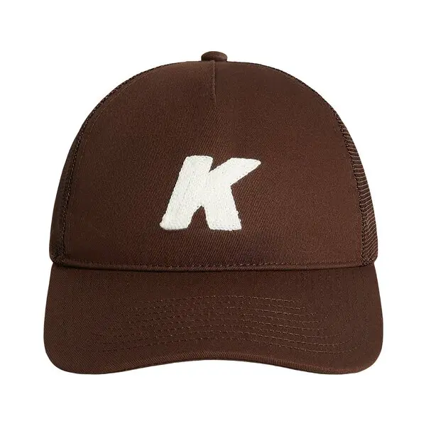 Kith Relaxed Twill Nolan Trucker Hat 'kindling - Brown