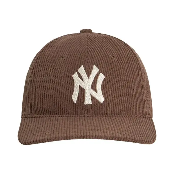 Kith X ‘47 For The New York Yankees Corduroy Franchise Ls Cap 'kindling - Brown