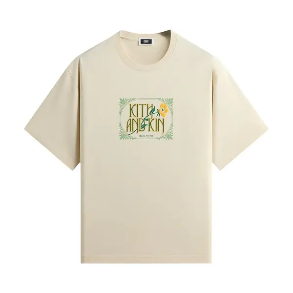 Kith Folk Bloom Alex Boxy Tee 'waffle