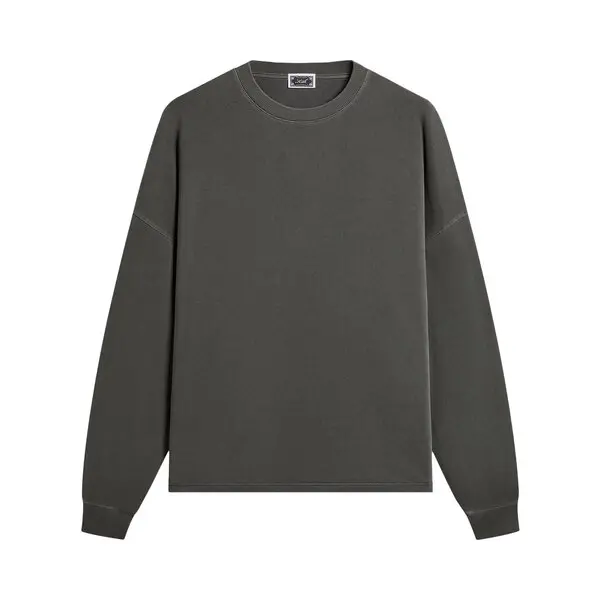 Kith Long Sleeve Lawson Tee 'dark Ash