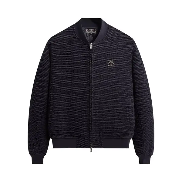 Kith Chenille Roy Bomber Jacket 'ink