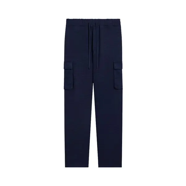 Kith Indigo Fleece Bryson Cargo Sweatpant 'raw Indigo