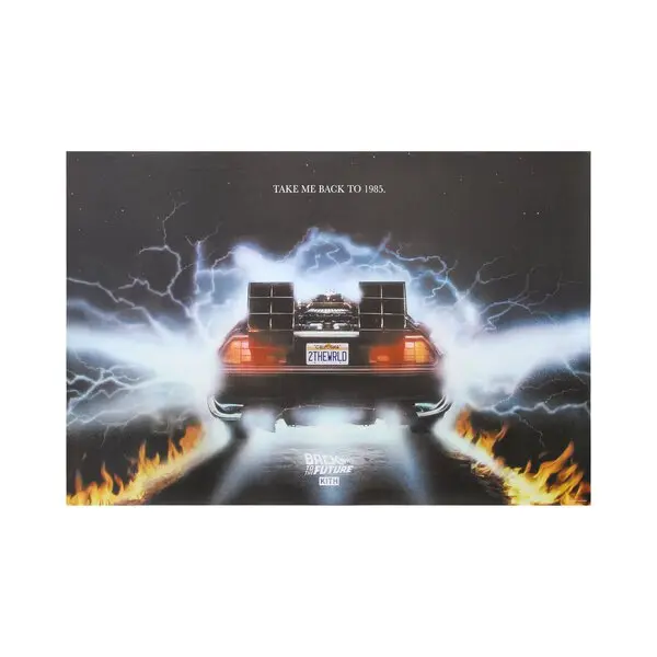 Kith For Back To The Future Take Me Back To 1985 Poster - Multicolor