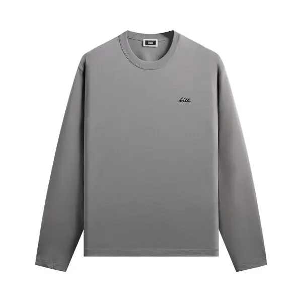 Kith Long Sleeve Alex Boxy Tee 'neutron