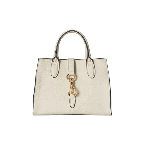 Gucci Small Tote Bag With Hook Closure 'new Ivory