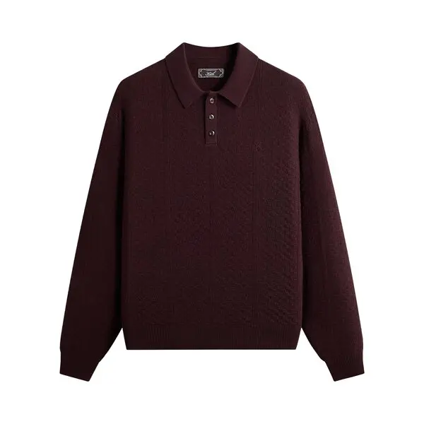 Kith Long Sleeve Tilden Pullover 'incognito