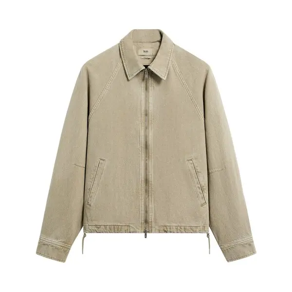 Kith Herringbone Denim Efron Jacket 'folly