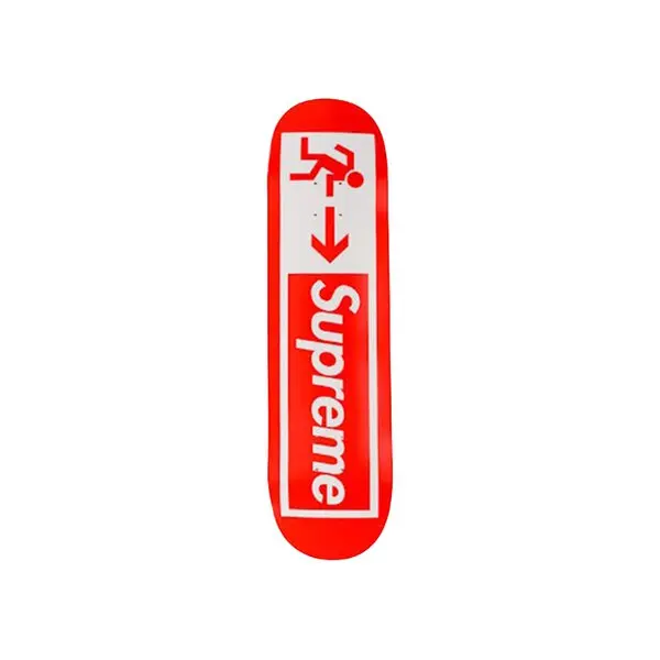Supreme Exit Skateboard Deck - Red