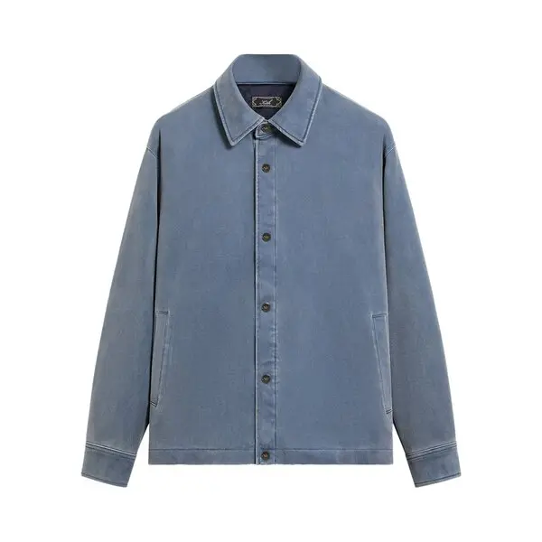 Kith Microsuede Bonded Brixton Shirt Jacket 'elevation