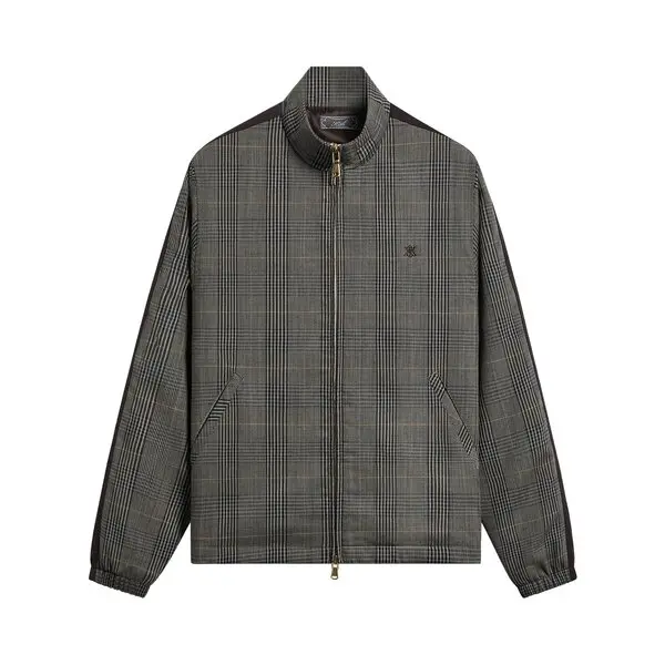 Kith Glen Plaid Rui Track Jacket 'ember