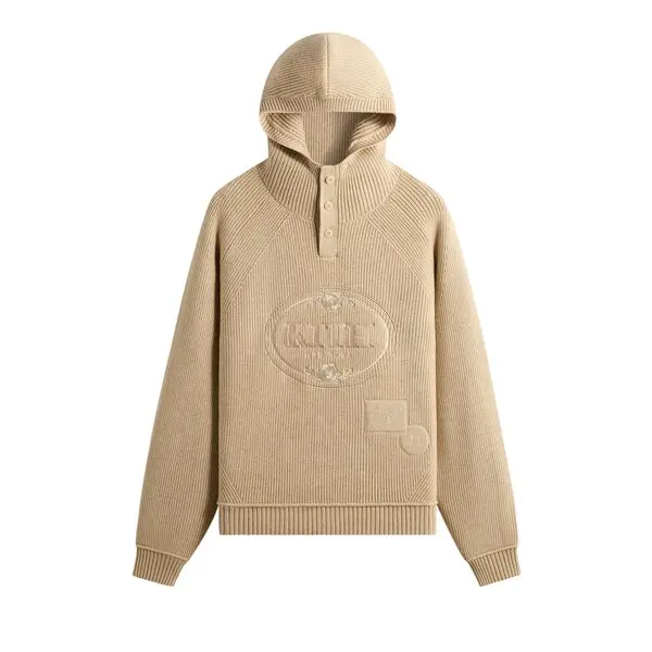 Kith Juneau Pullover Hoodie 'veil - Tan