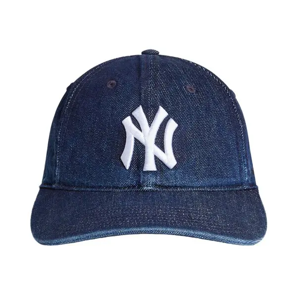 Kith X ‘47 For The New York Yankees Denim Franchise Ls Cap 'mystery - Blue