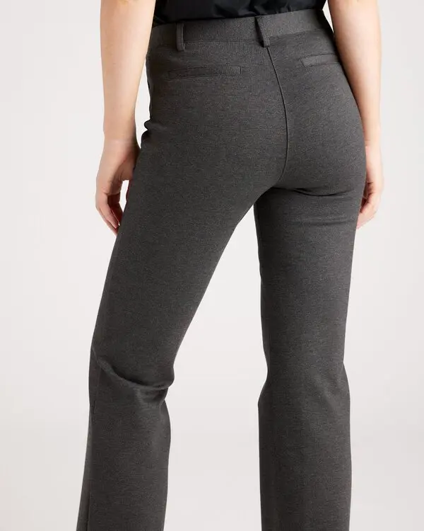 Quince Ultra-stretch Ponte Bootcut Pants Tall
