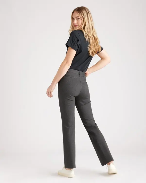 Quince Ultra-stretch Ponte Bootcut Pants Tall