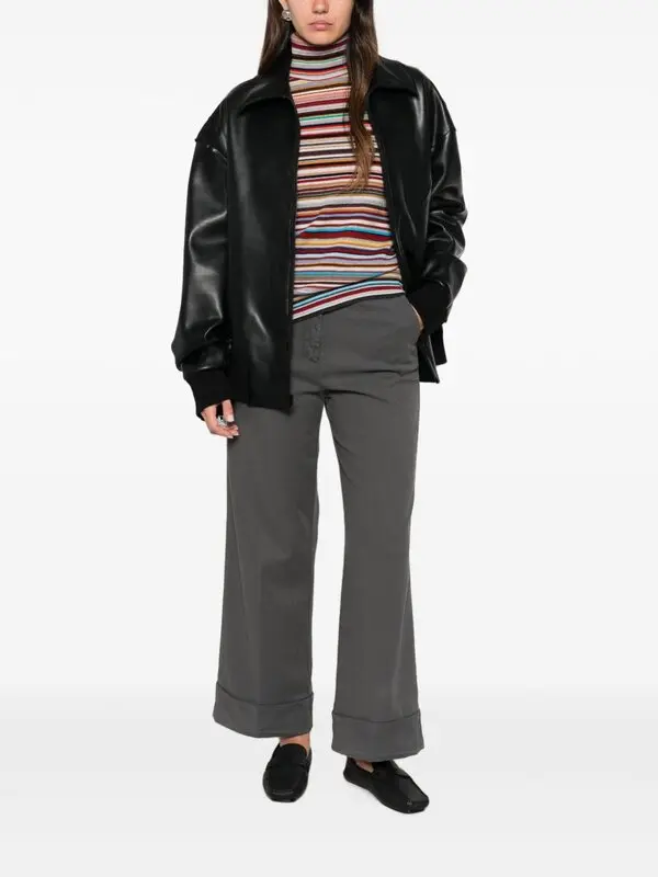 Paul Smith Signature Stripe Roll Neck Sweater