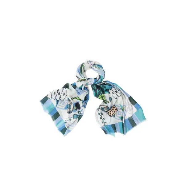 Saachi Casino Printed Scarf