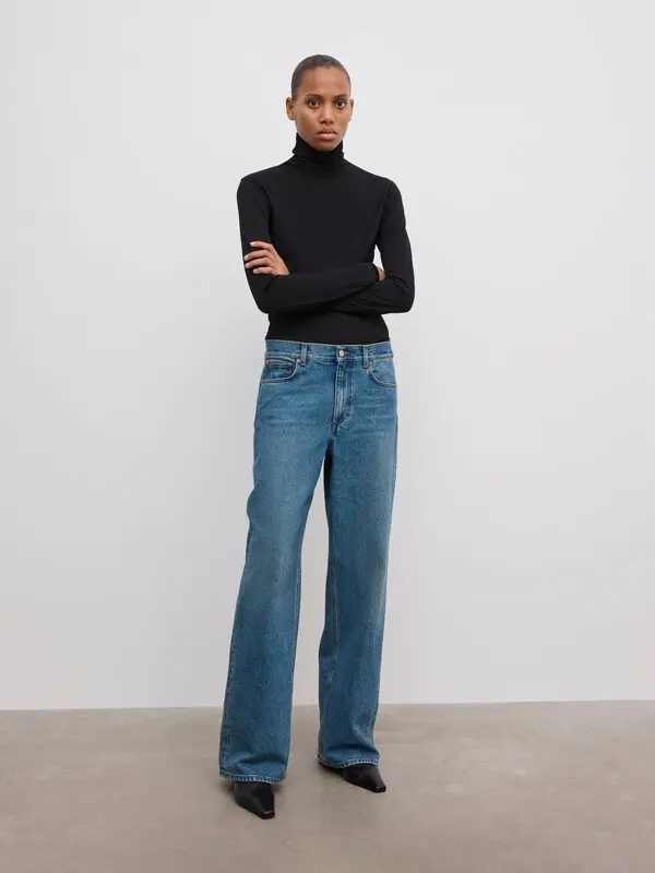 HOUSE OF DAGMAR Baggy Fit Denim