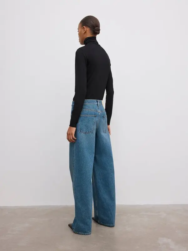 HOUSE OF DAGMAR Baggy Fit Denim