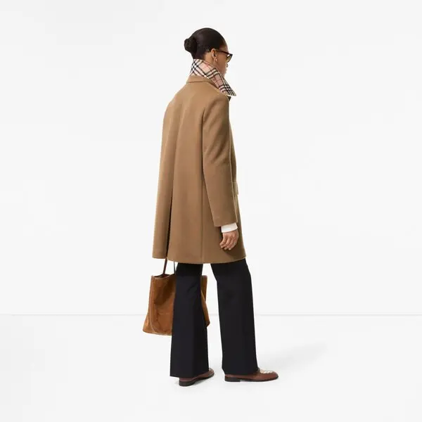 Burberry Wool Cashmere Gosford Tailored Coat