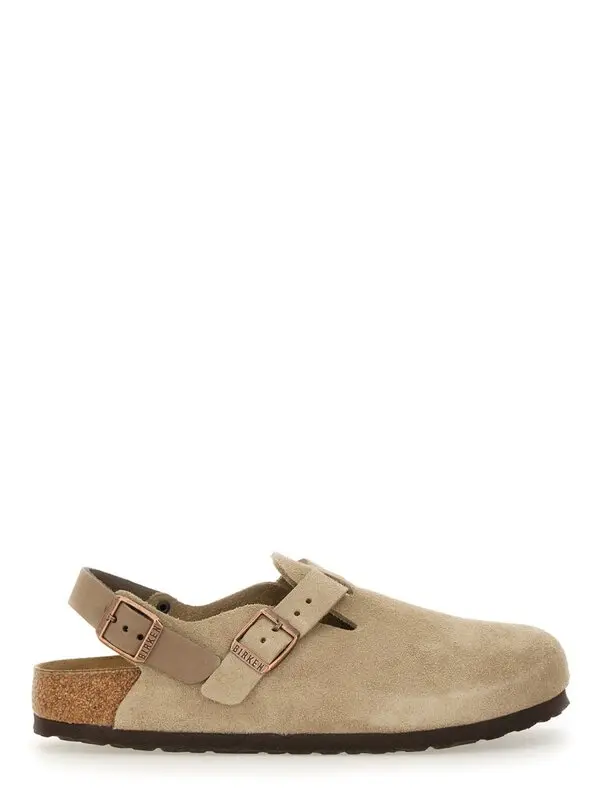 BIRKENSTOCK Taupe Sandals With Contoured Footbed - Beige