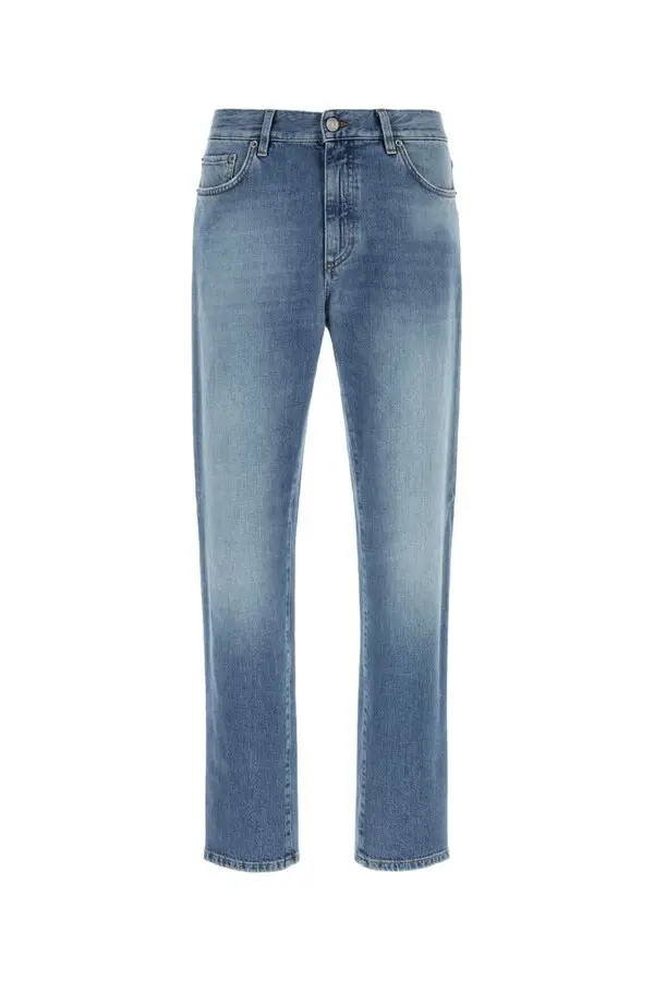 Zegna Stretch Denim Jeans For - Light Blue