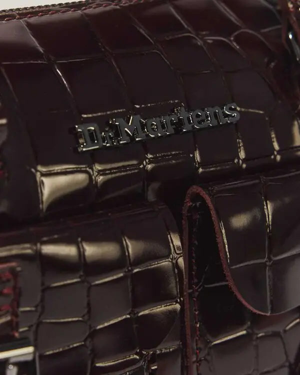 Dr. Martens Top Handle Croc Emboss Leather Bag
