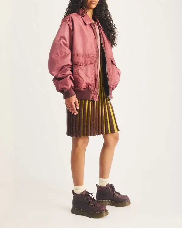 Dr. Martens Buzz Floral Emboss Analine Leather Boots