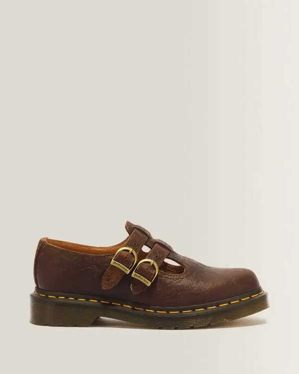 Dr. Martens 8065 Ii Floral Emboss Mary Jane Shoe