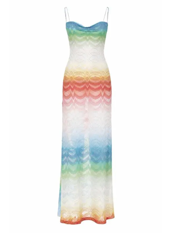 Missoni Abito Lungo Copricostume - Multicolor