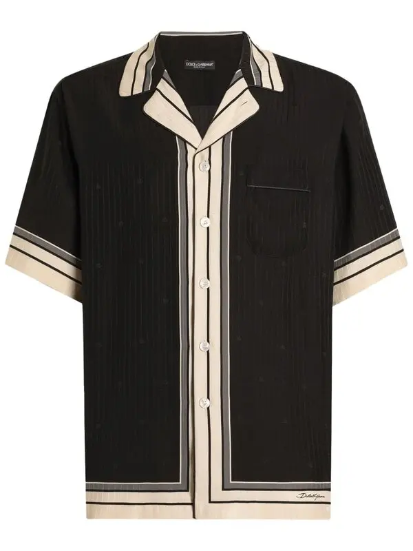 Dolce & Gabbana Hawaii Shirt - Black