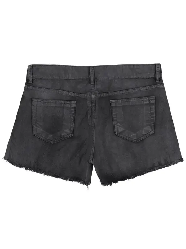 Rick Owens Shorts Wool - Black
