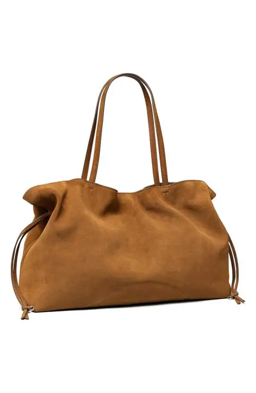 Tory Burch Ella Suede Drawstring Tote