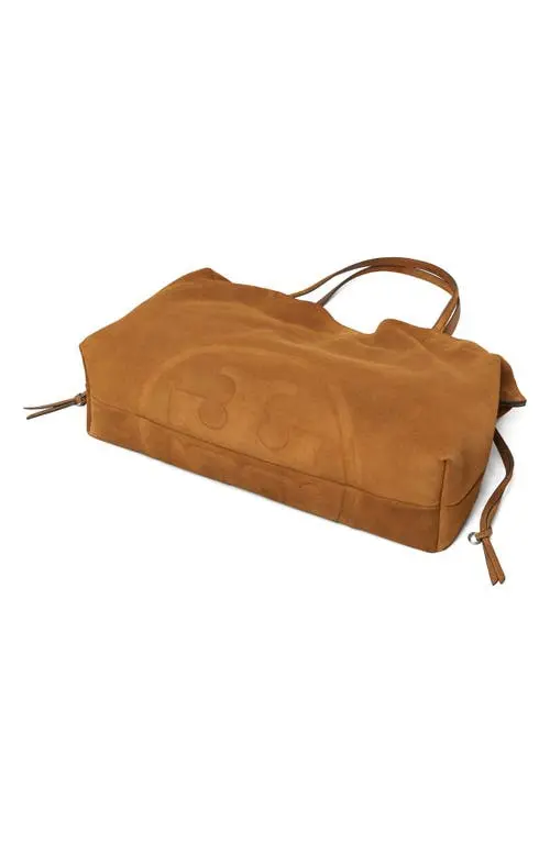 Tory Burch Ella Suede Drawstring Tote