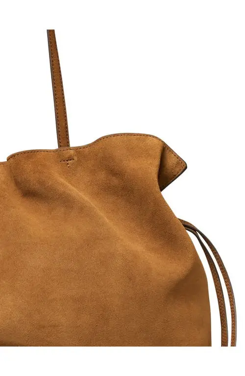 Tory Burch Ella Suede Drawstring Tote
