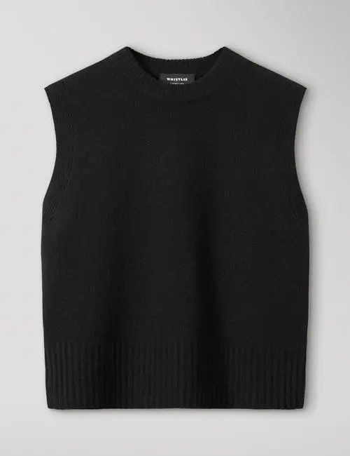 Whistles Wool Sleeveless Tank