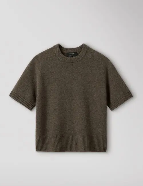 Whistles Wool Knitted Tee