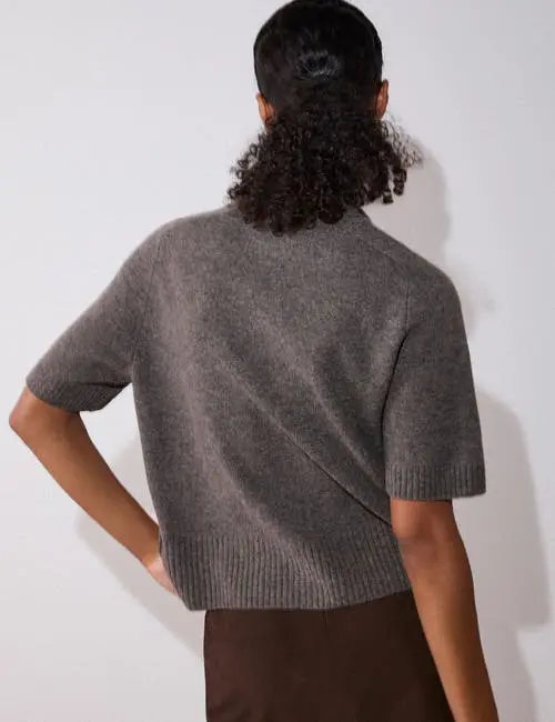 Whistles Wool Knitted Tee